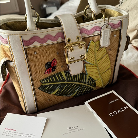 Coach | Bags | Vintage Coach Ladybug Handbag | Poshmark